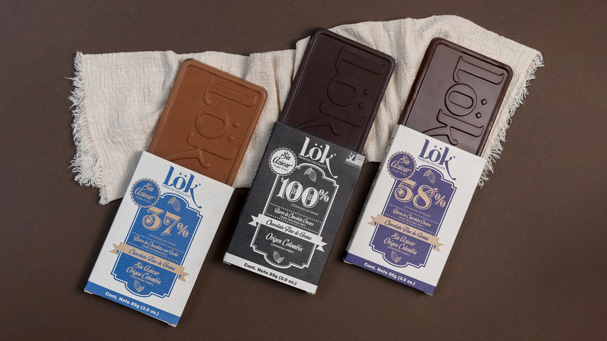 Barras de Chocolate Clásicas | Cacao Delicioso - LÖK Foods